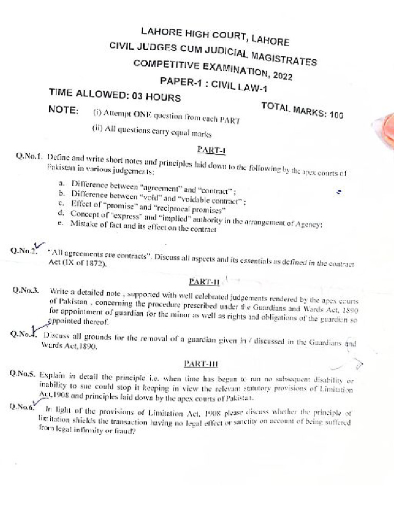 CJ Past Papers | PDF