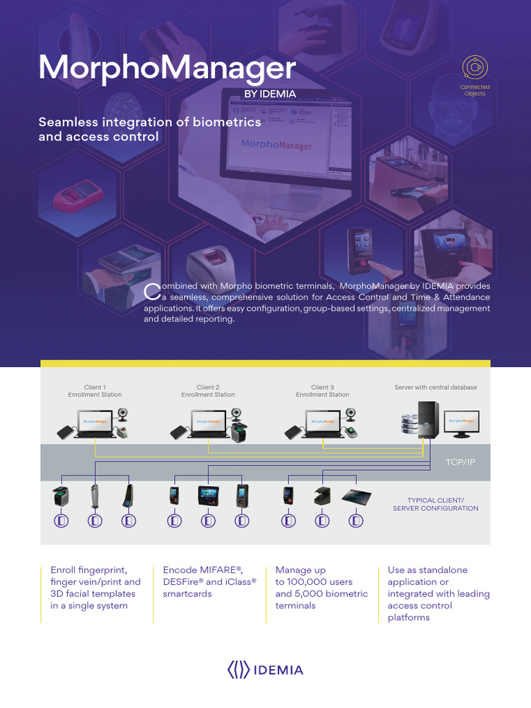 Cat Control Accesos Morphomanager Idemia | PDF | Biometrics | Access ...