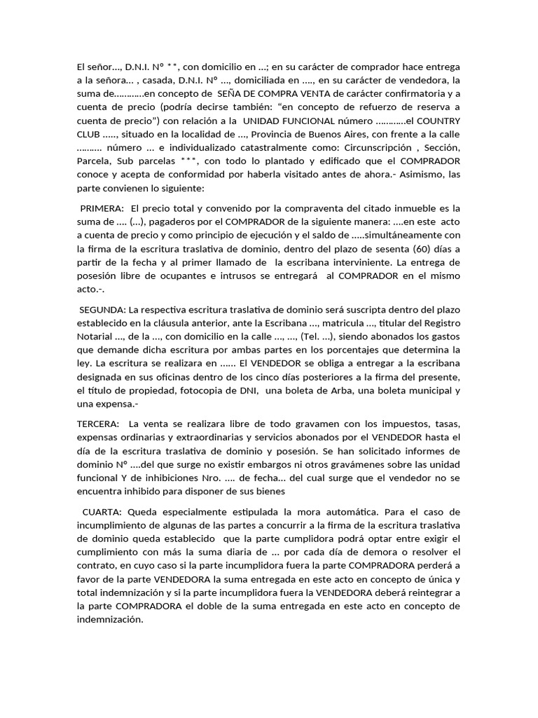Modelo de seña (1) | PDF