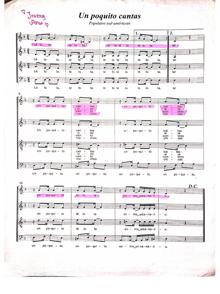 Un Poquito Cantas | PDF