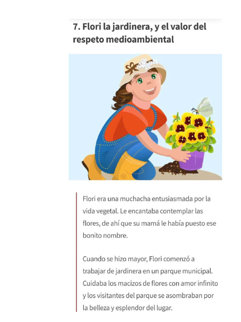 Flori La Jardinera | PDF