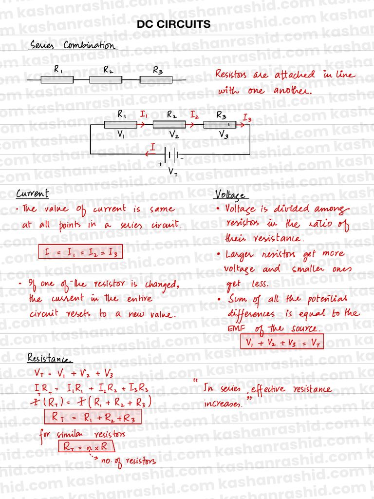OL DC Circuits | PDF | Electrical Resistance And Conductance | Fuse (Electrical)