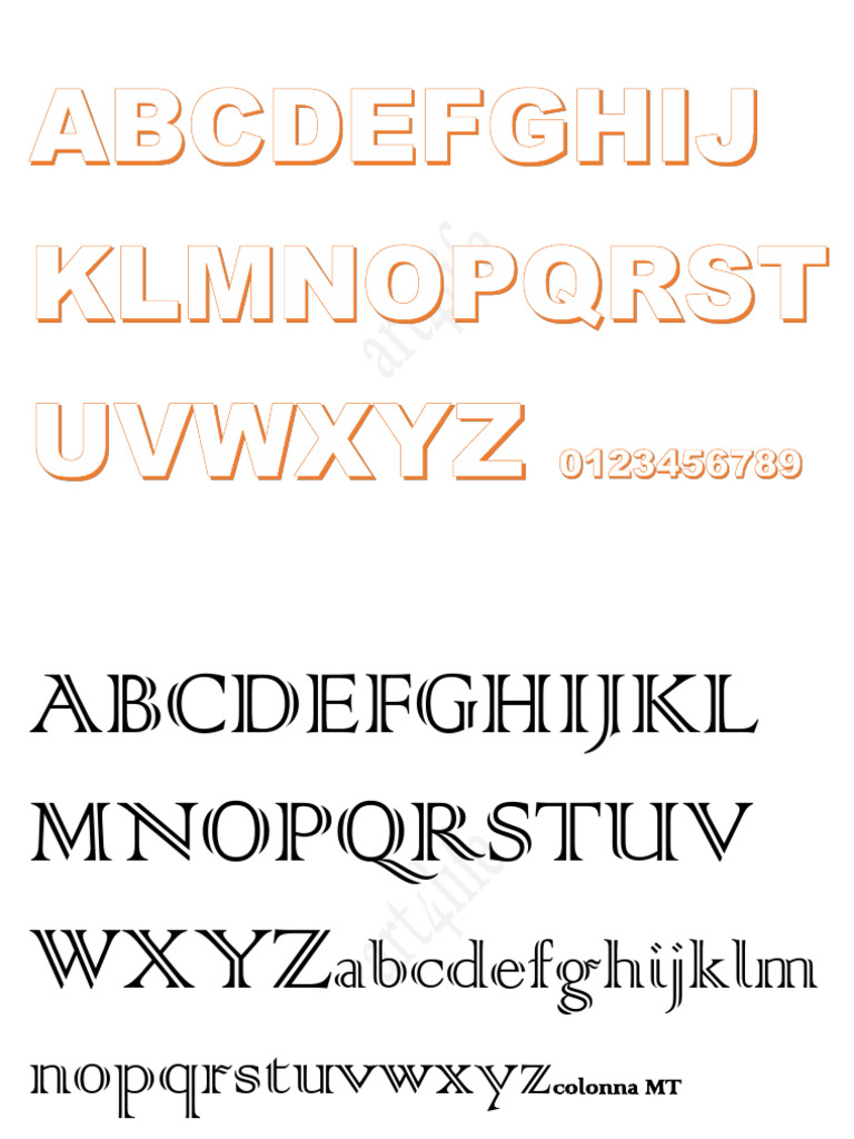 Letra Sets | PDF