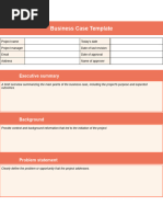 Case Study Analysis Template Example | PDF | Business | Business Economics