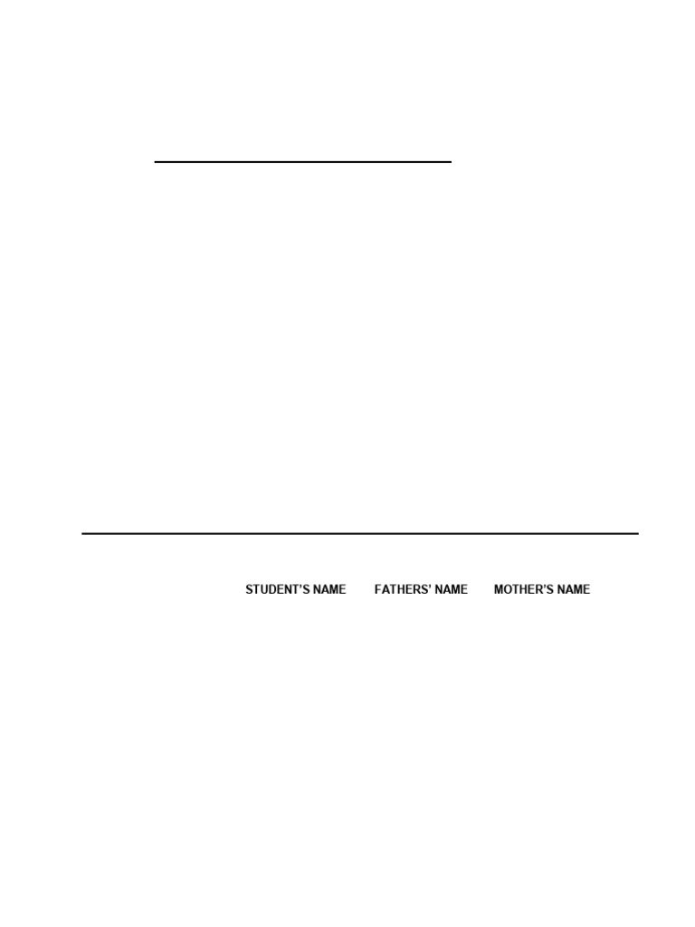 VVJ - Bonafied Certificate Form | PDF