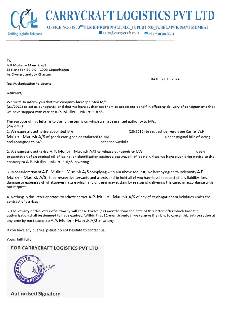 MAERSK | PDF | Business