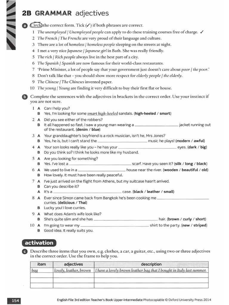 EF4 2B Grammar | PDF