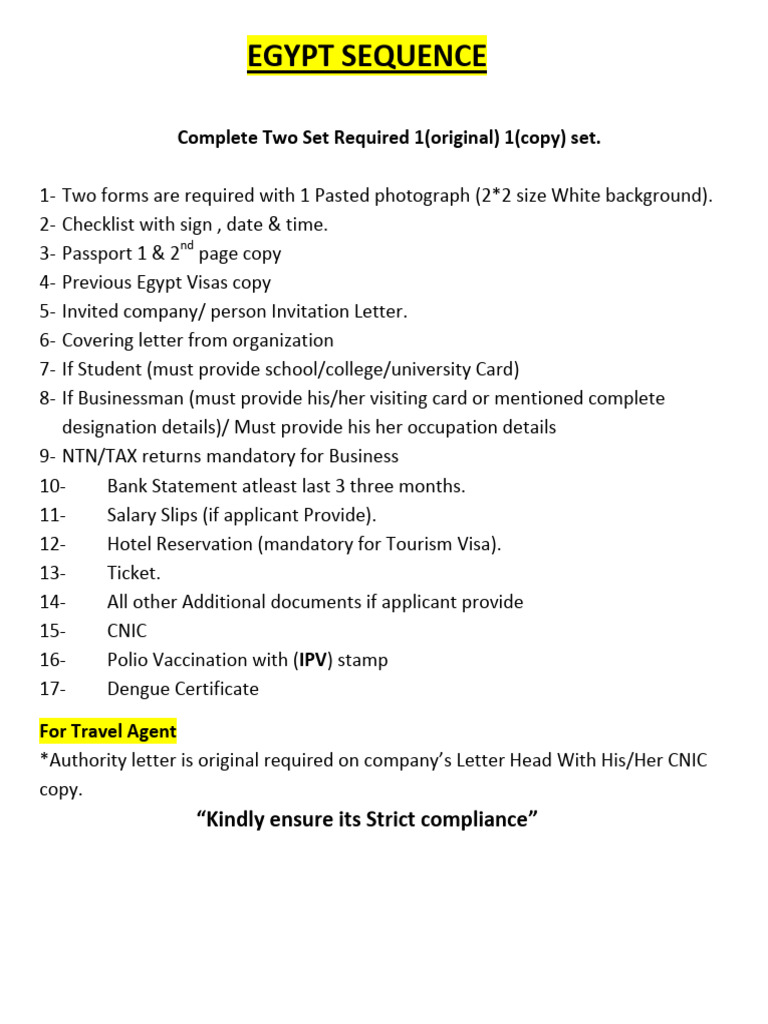 EGYPT Document Sequence Format | PDF
