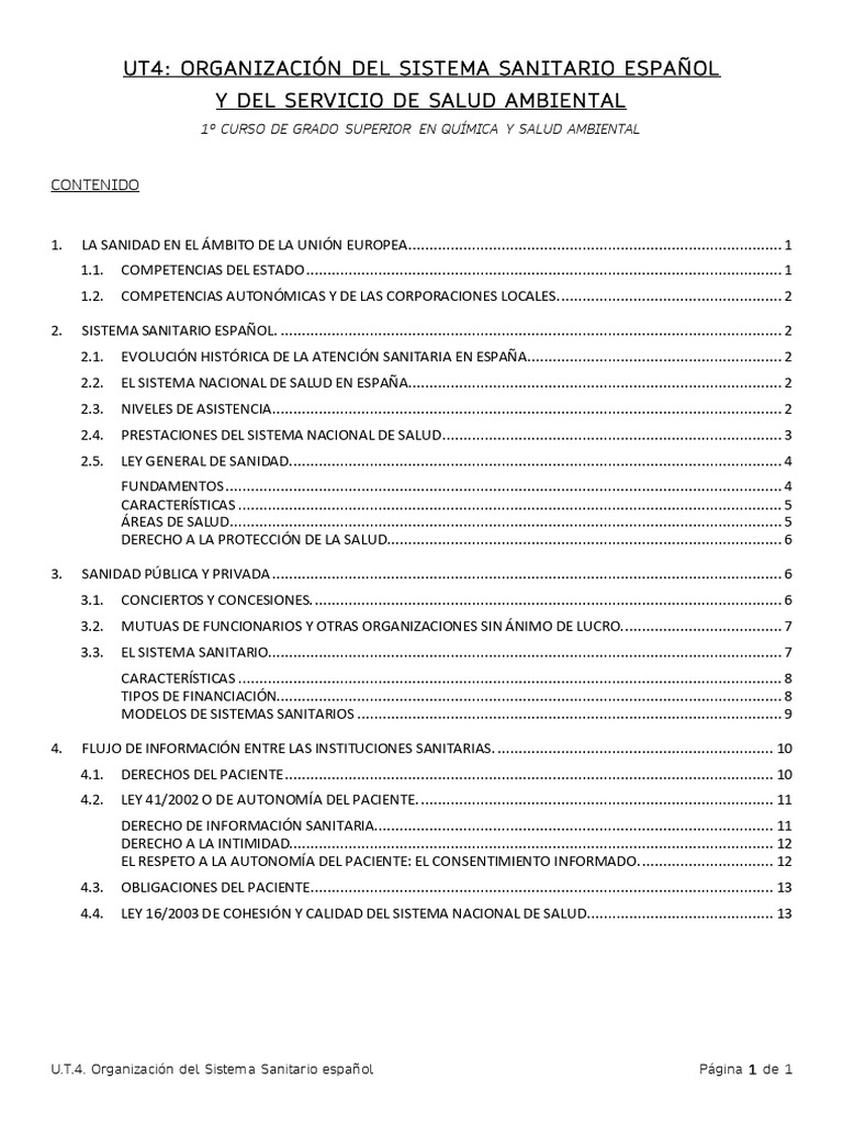 UT4_SNS | PDF | Historial médico | Hospital