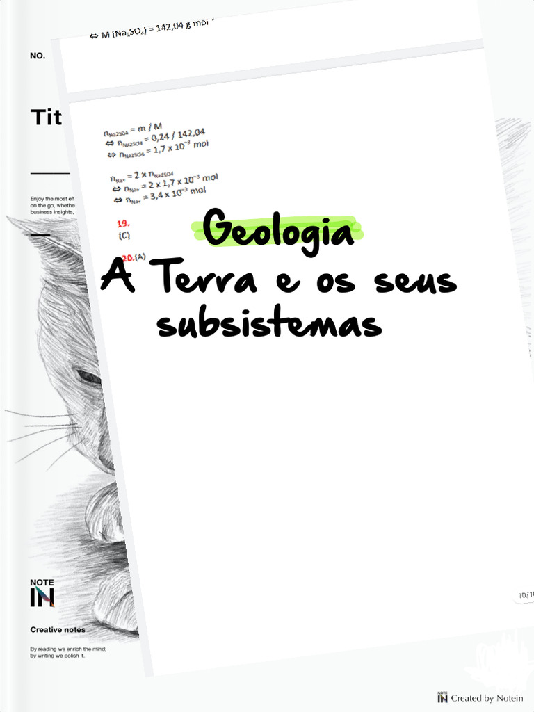 a Terra e os seus subsistemas | PDF