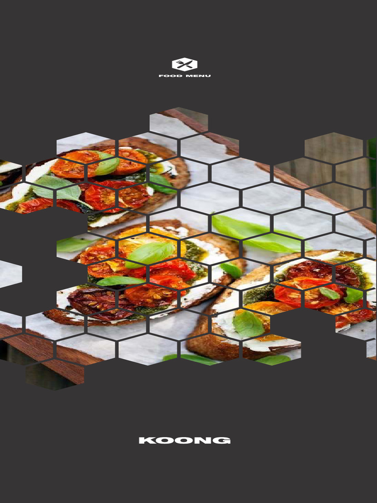 Meniu KOONG - Food - Septembrie 2023 | PDF