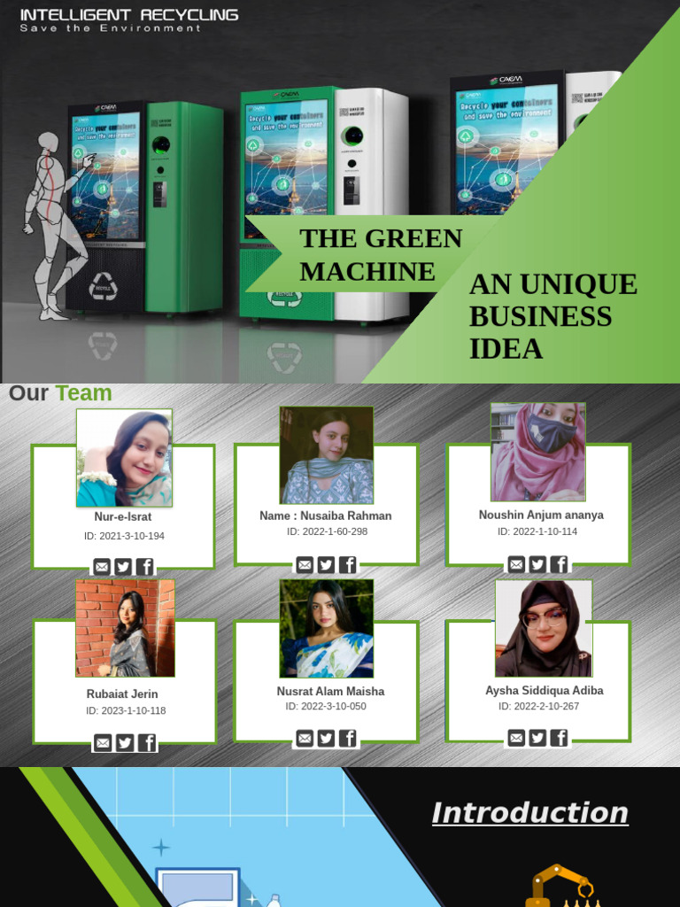 Plastic Bottles Recycling Vending Machine | PDF | Recycling | Profit (Economics)