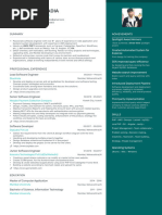 Erik Cupsa - SWErik Resume | PDF | Postgre Sql | Microsoft Azure