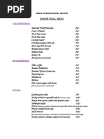 TDH Menu June 2nd Week | PDF | Food And Drink Preparation | Western Cuisine