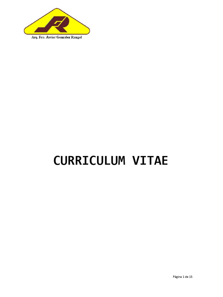 CURRICULUM VITAE - FJGR - Act | PDF | Tecnología
