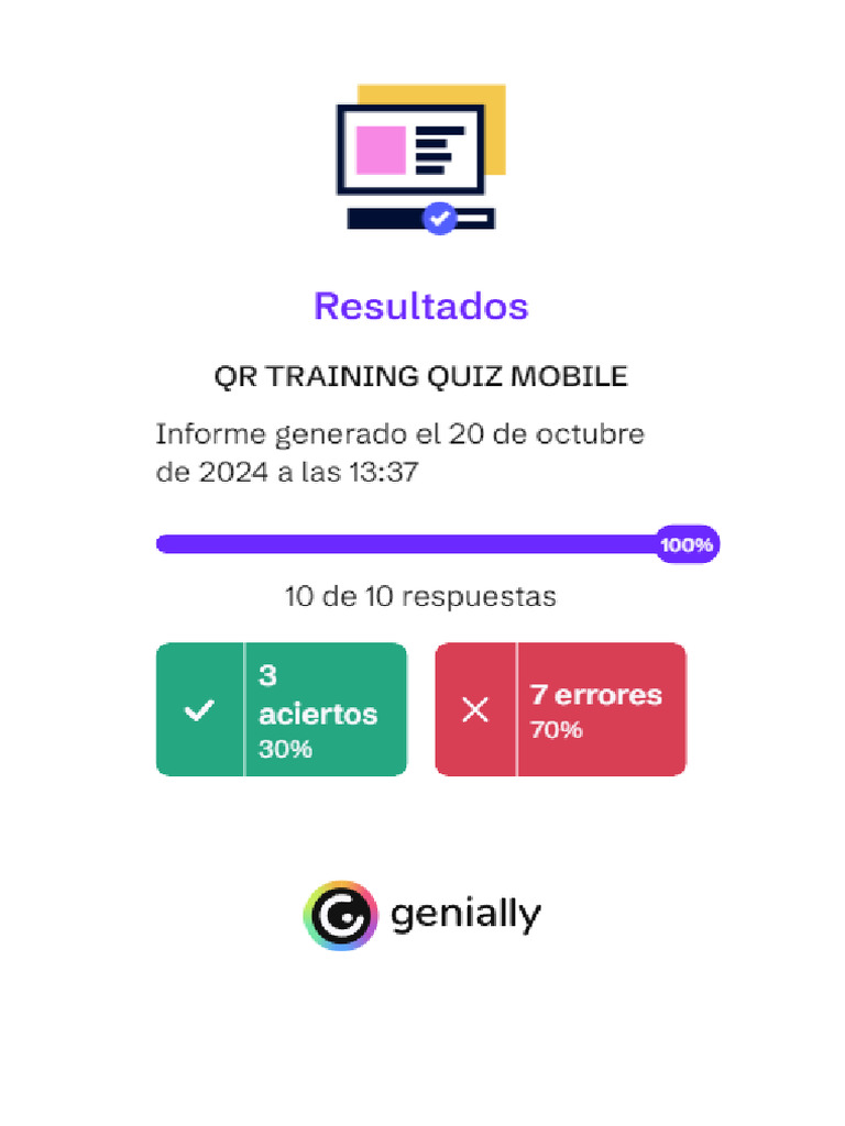 QR Training Quiz Mobile 20-10-2024 | PDF