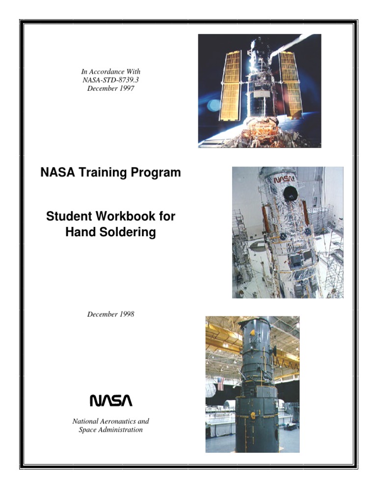 NASA Hand Soldering Training Guide | PDF | Electrostatic Discharge ...