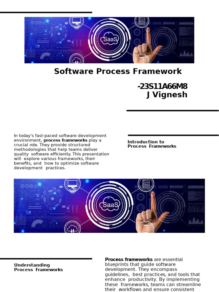 Slidesgo Optimizing Software Development An in Depth Look at Process Frameworks ...