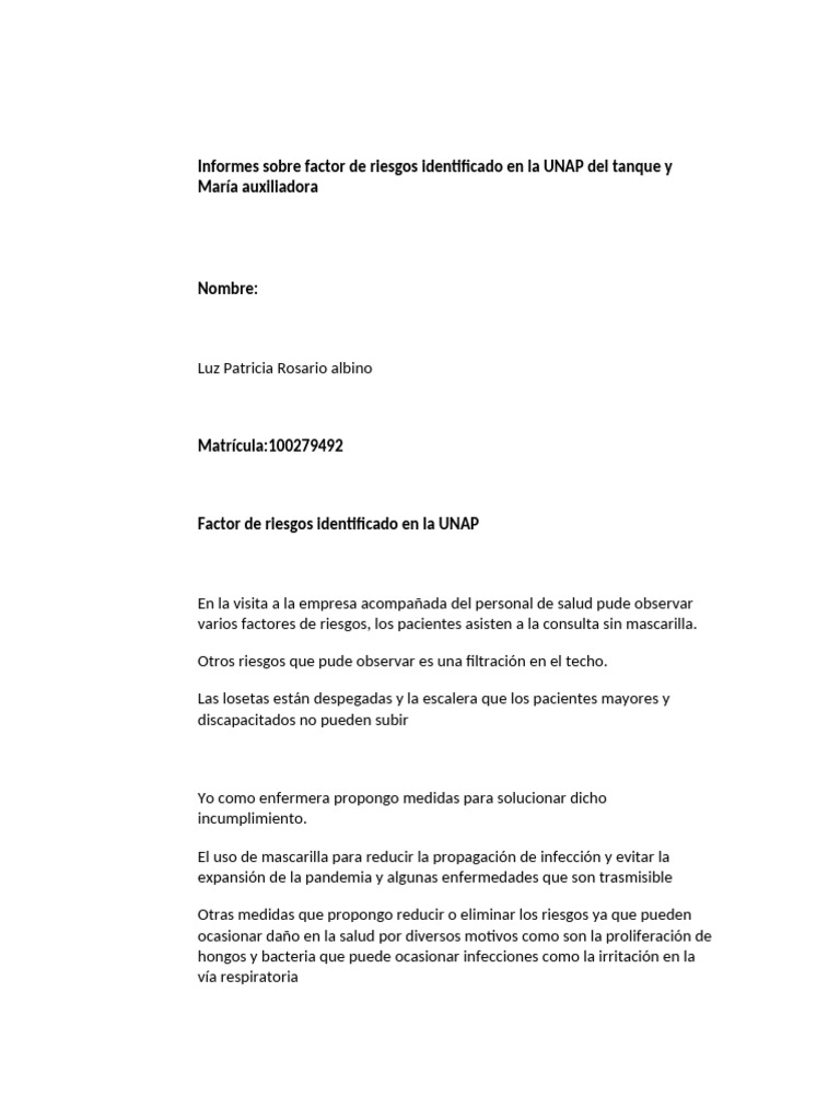 Practica 3 (1) MOD | PDF | Asma | Agua