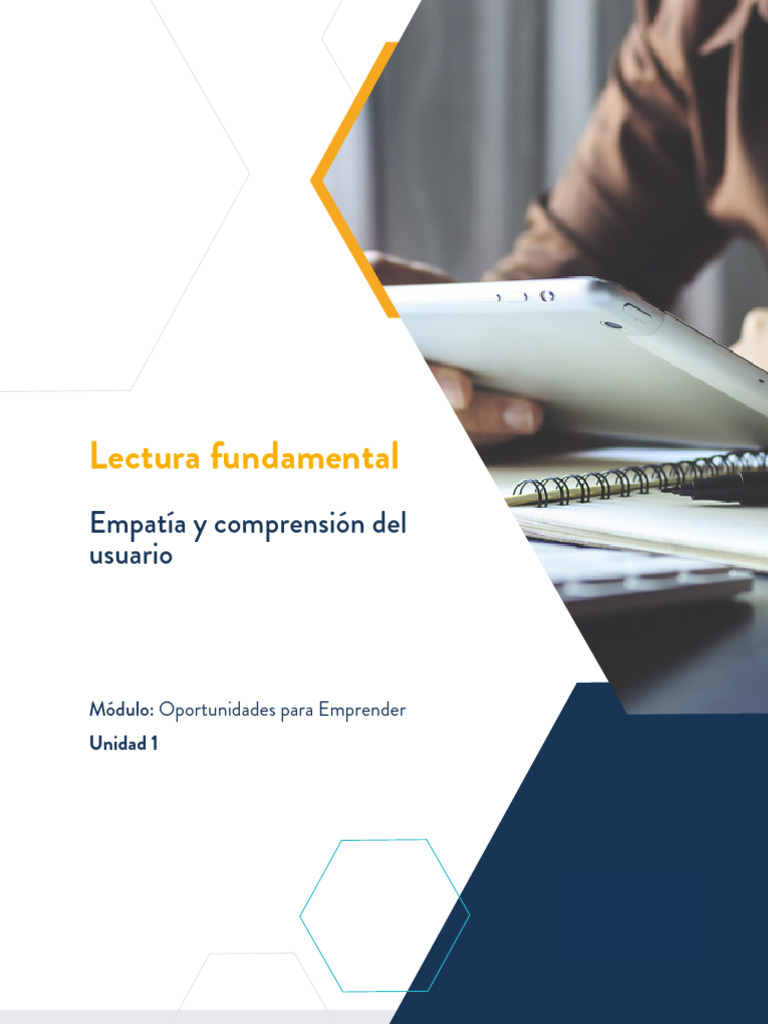 U1 Lectura Fundamental 1 | PDF | Iniciativa empresarial | Empatía