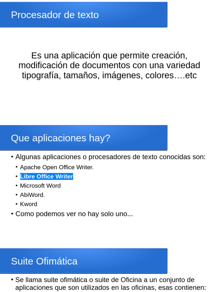 Procesador de Texto Writer | PDF | Procesador de textos | Microsoft Word