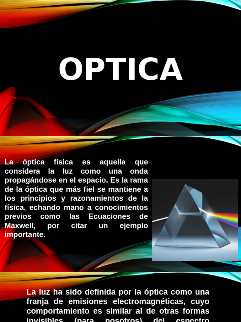 OPTICA | PDF | Óptica | Ligero