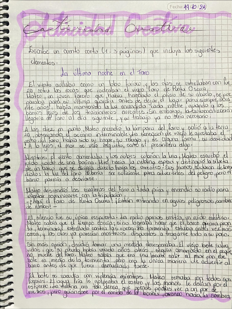 Cuento de Sofía Luján Gómez | PDF