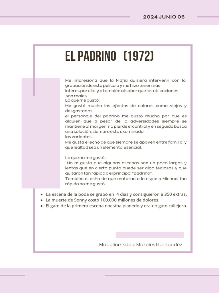 El Padrino | PDF