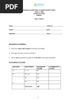 Form 2 - Agriculture - Question Paper | PDF | Botany | Agricultural Science