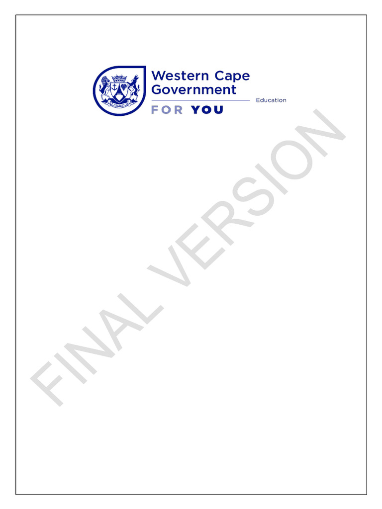 2024 BSTD Gr12 Trial Exam p2 MG Final Version Eng | PDF | Affirmative Action | Insurance