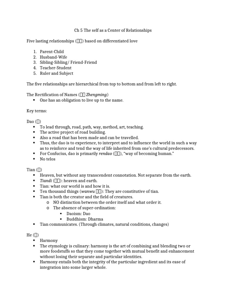 2 Confucianism CH 5-7 Asian Religions | PDF | Confucianism | Tao