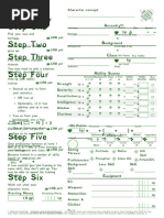 D&D Ability Score Modifier Chart | PDF
