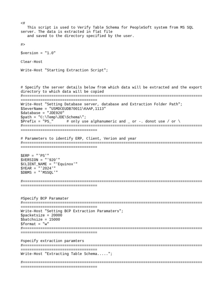 EPR MS SQL Schema Extract | PDF | Databases | Microsoft Sql Server