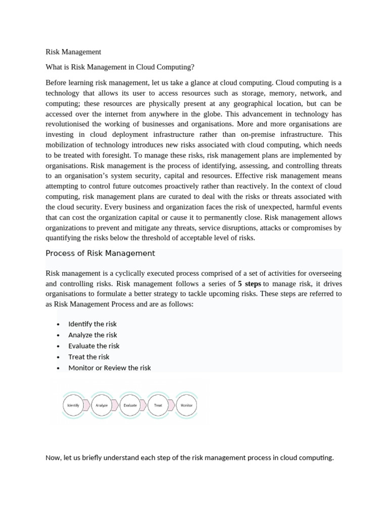 Risk Management in CSM | PDF | Risk | Computer Security