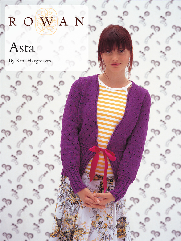 Roweb 00610 Asta Uk | PDF | Seam (Sewing) | Knitting