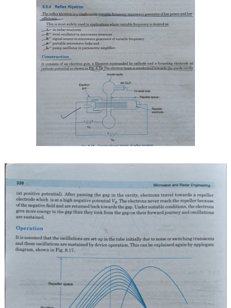 Reflex Klystron | PDF
