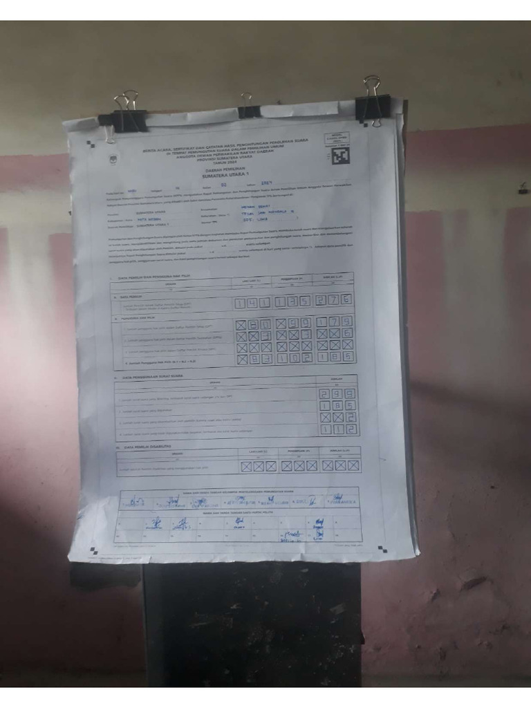 C Hasil DPRD Provinsi TPS 5 TSM 3 | PDF