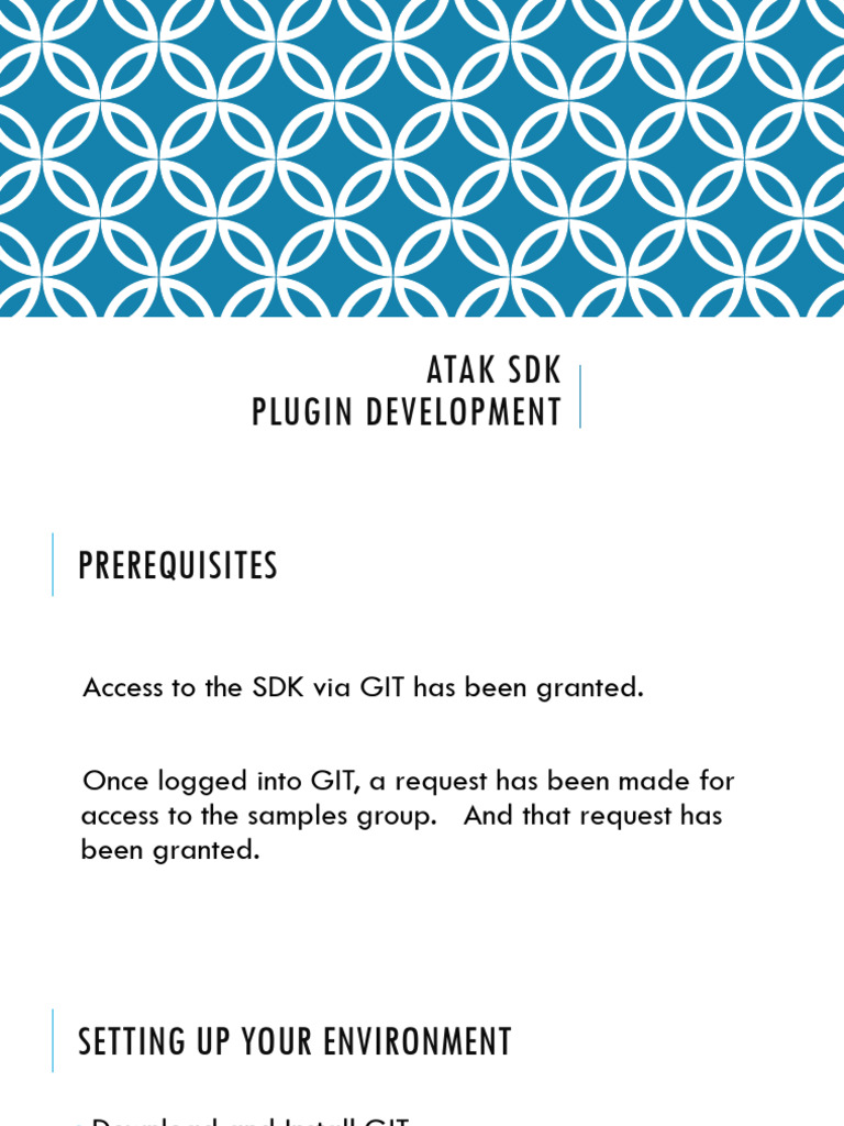 ATAK_Plugin_Development_Guide | PDF | Android (Operating System) | Software