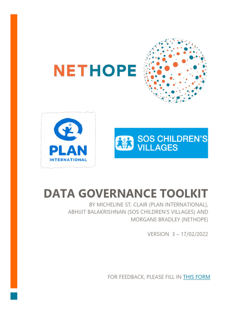 Data Governance Toolkit - April 2022 | PDF | Governance | Enterprise Architecture