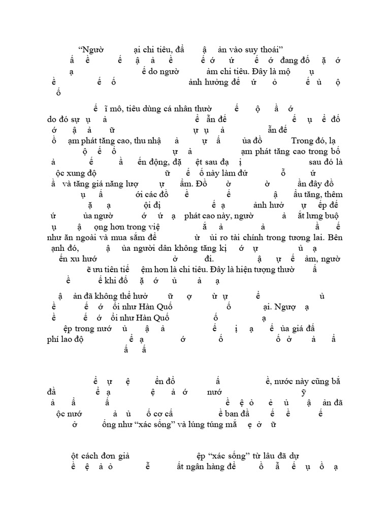 BTL nhóm 1 phần vĩ mô | PDF