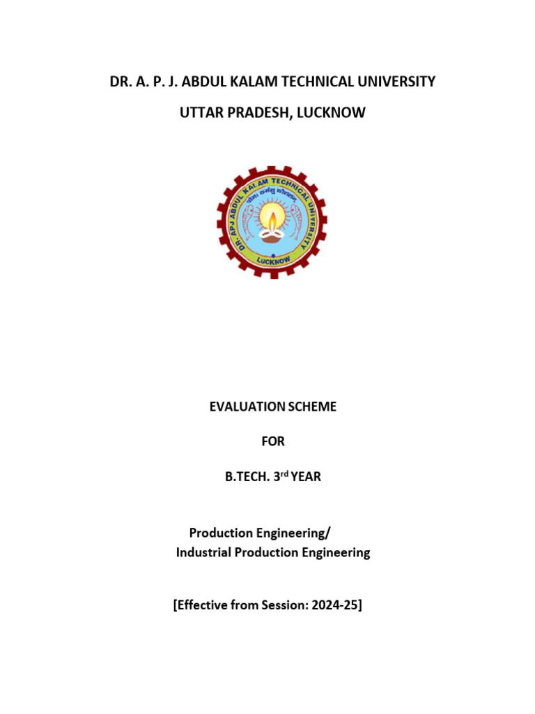 B.Tech 3rd Year PE and IPE Evaluation Scheme 2024-25 | PDF | Heat Transfer | Thermal Conduction