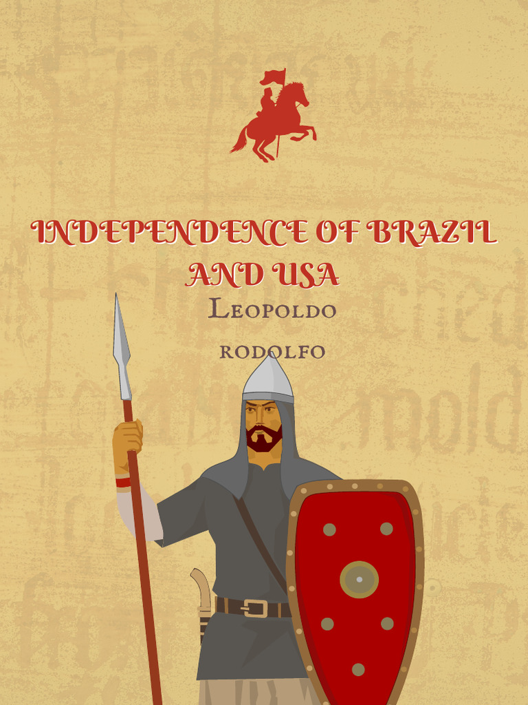 Beige and Red Vintage Medieval Stories Cover A4 Document | PDF