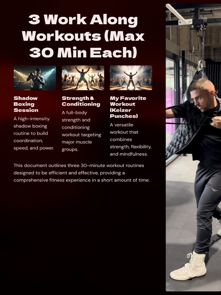 Jamie S 3 Work Along Workouts | PDF