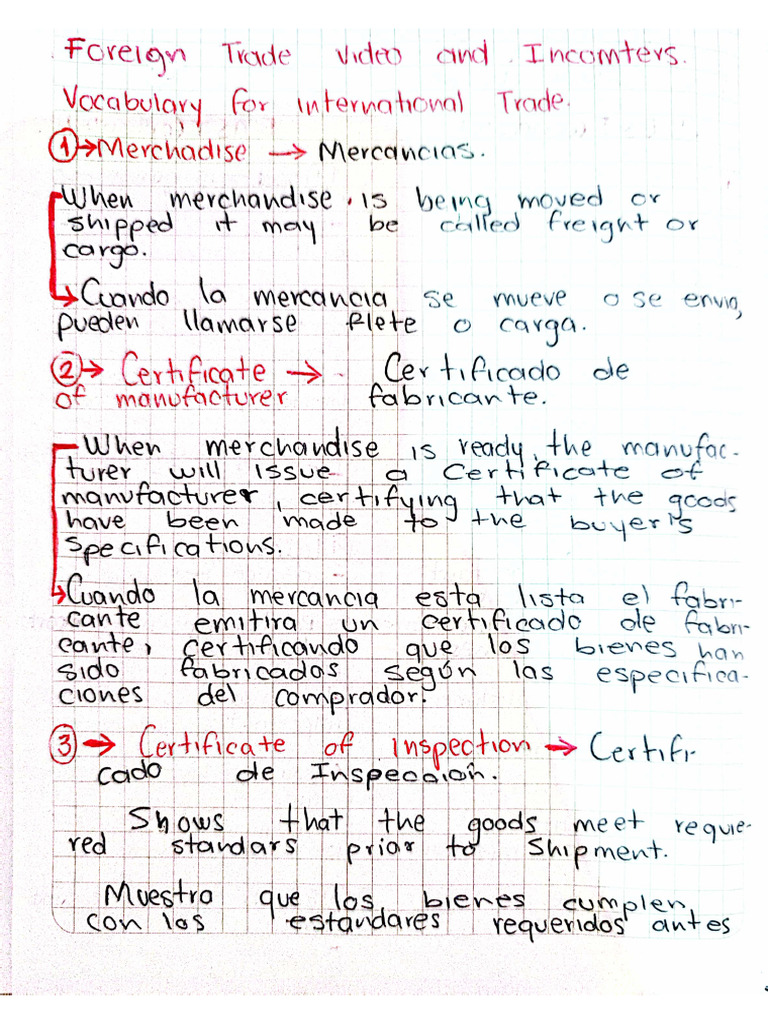 Foreign Trade Video and Incoterms | PDF