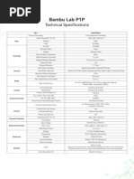 Bambu PA6-CF Filament Data Sheet | PDF | Fibers | Polymers