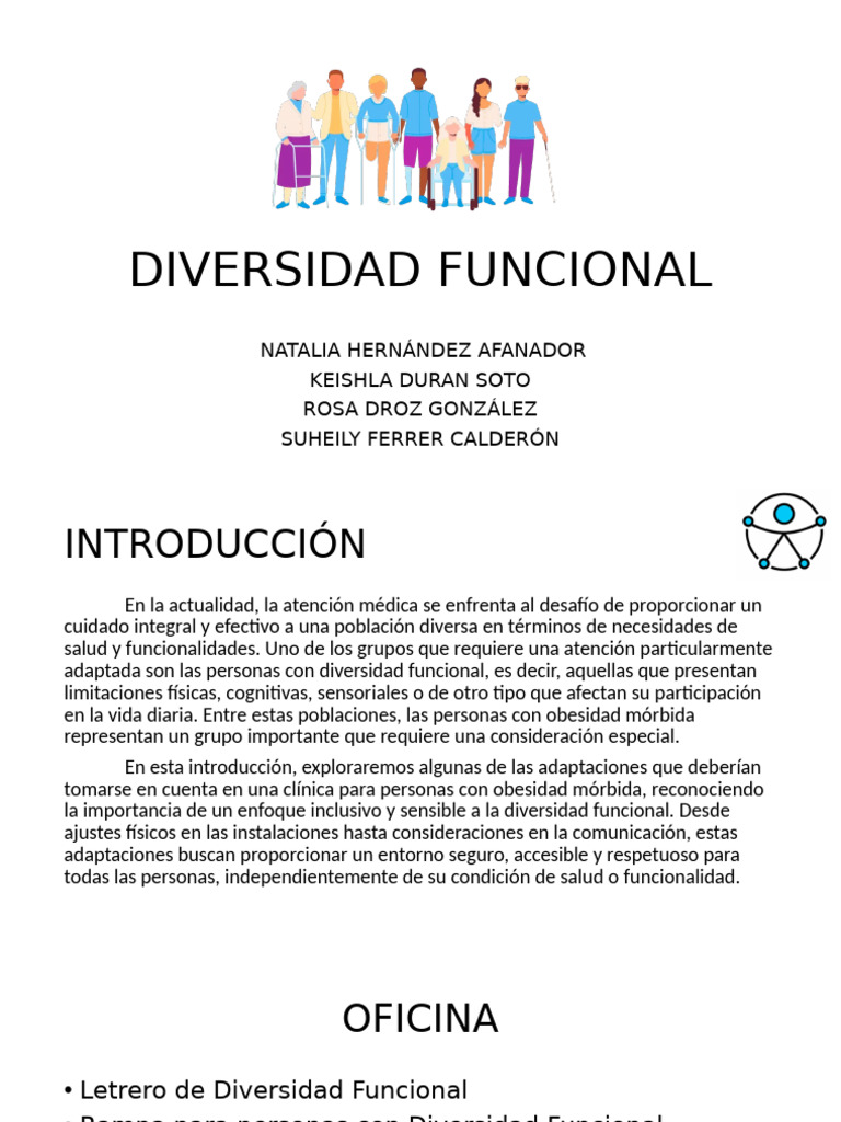 Diversidad Funcional | PDF | Relaciones personales, crianza y desarrollo personal | Salud y ...