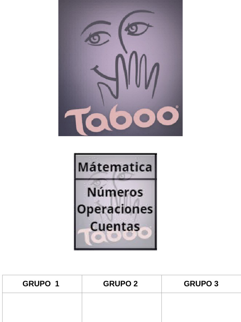 Taboo | PDF