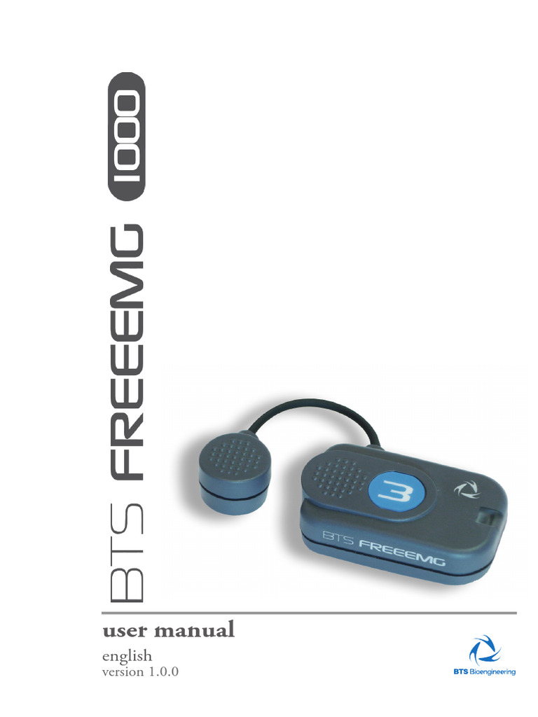 EREMB-01200-00 FREEEMG 1000 User Manual ENG v.1.0.0 | PDF | Medical ...
