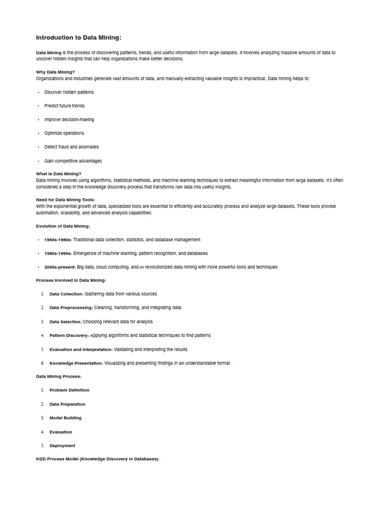PredictiveAnalysis U1 U2 | PDF | Data Mining | Predictive Analytics