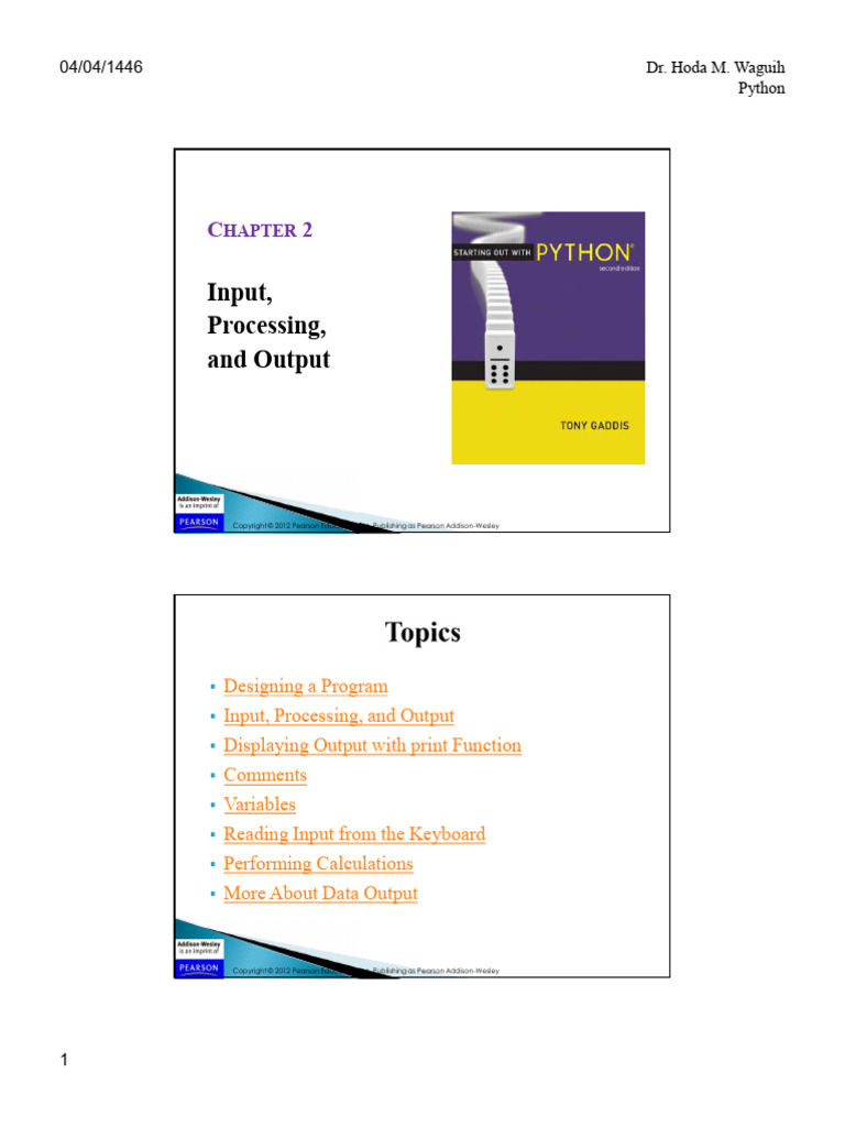 2 Computer Programming (Lecture 2) | PDF | Computer Program | Programming